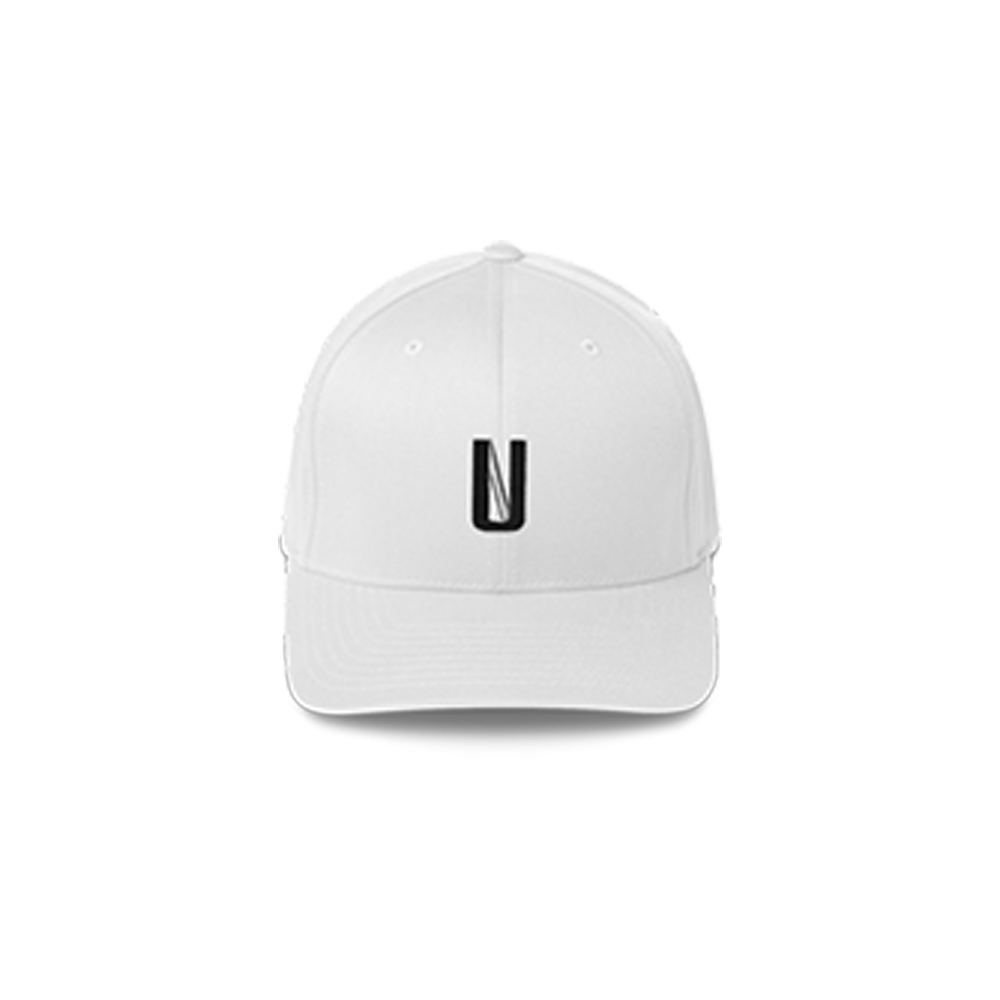 UNHINGED ALTERNATE LOGO BASEBALL CAP (White) – Unhinged Brand